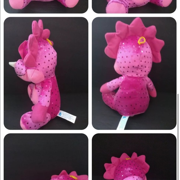 Toys | Classic Toy Company Dinosaur Plush Pink 13 Stuffed Animal ...
